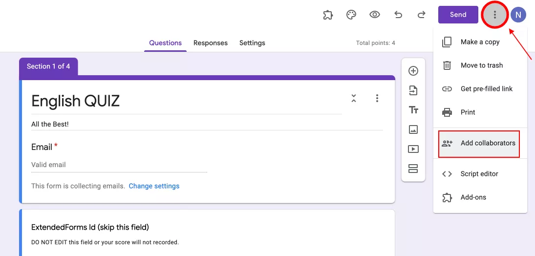 How To Add A Timer To Quiz In Google Forms Extended Forms