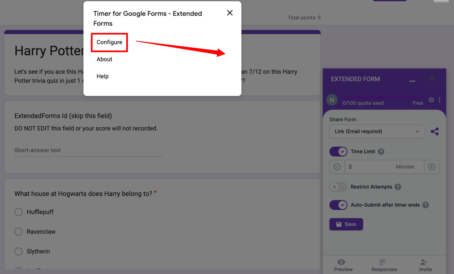 How to Create a Trivia Quiz Using Google Forms? (4 Easy Steps) - Extended Forms