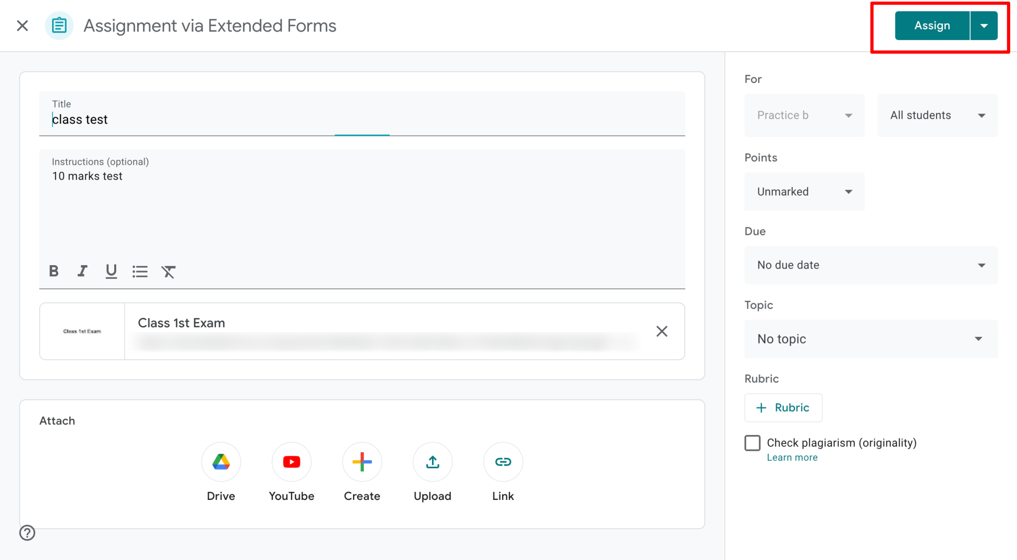 How to use ExtendedForms with Google Classroom? (7 min read) - Extended Forms