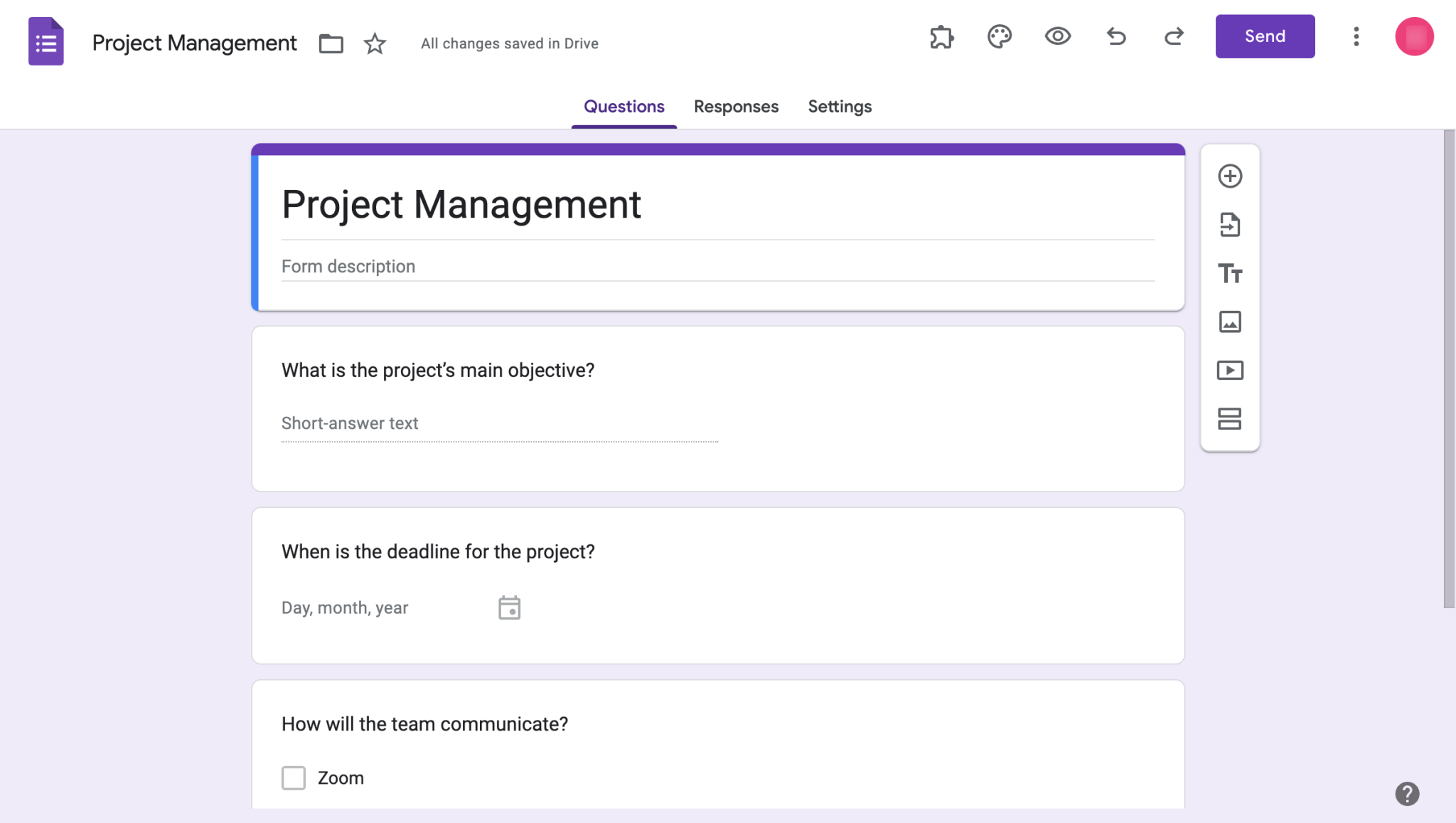How to use Google Forms for Project Management? - Extended Forms