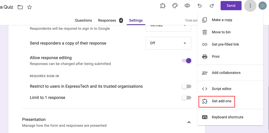 How to Make a Google Forms Quiz? (5 Steps) - Extended Forms
