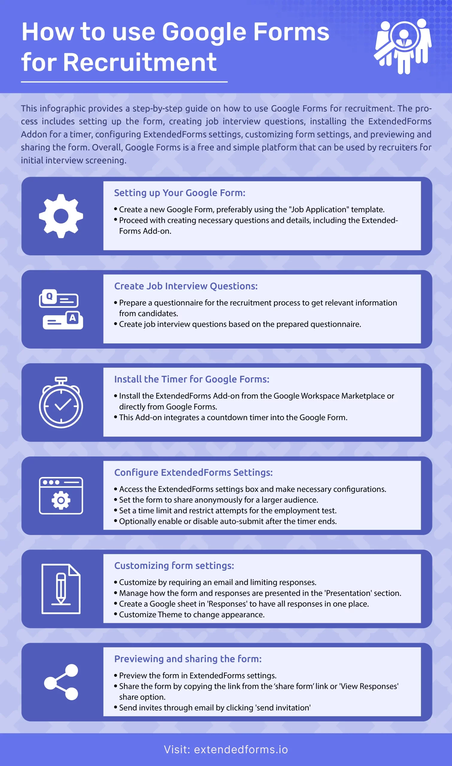 How To Use Google Forms For Recruitment 6 Step Guide Extended Forms