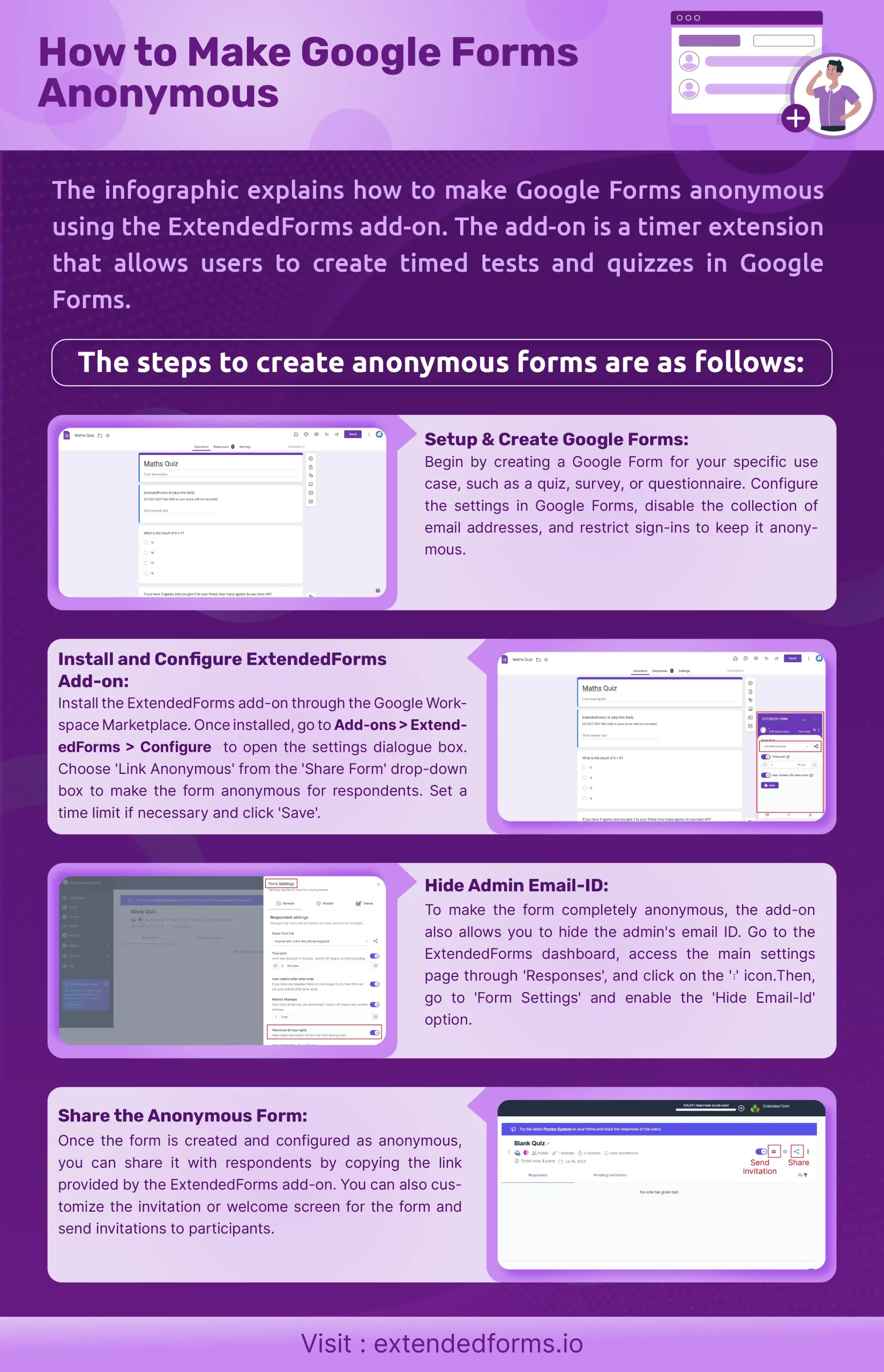 How To Make Google Forms Anonymous Extended Forms