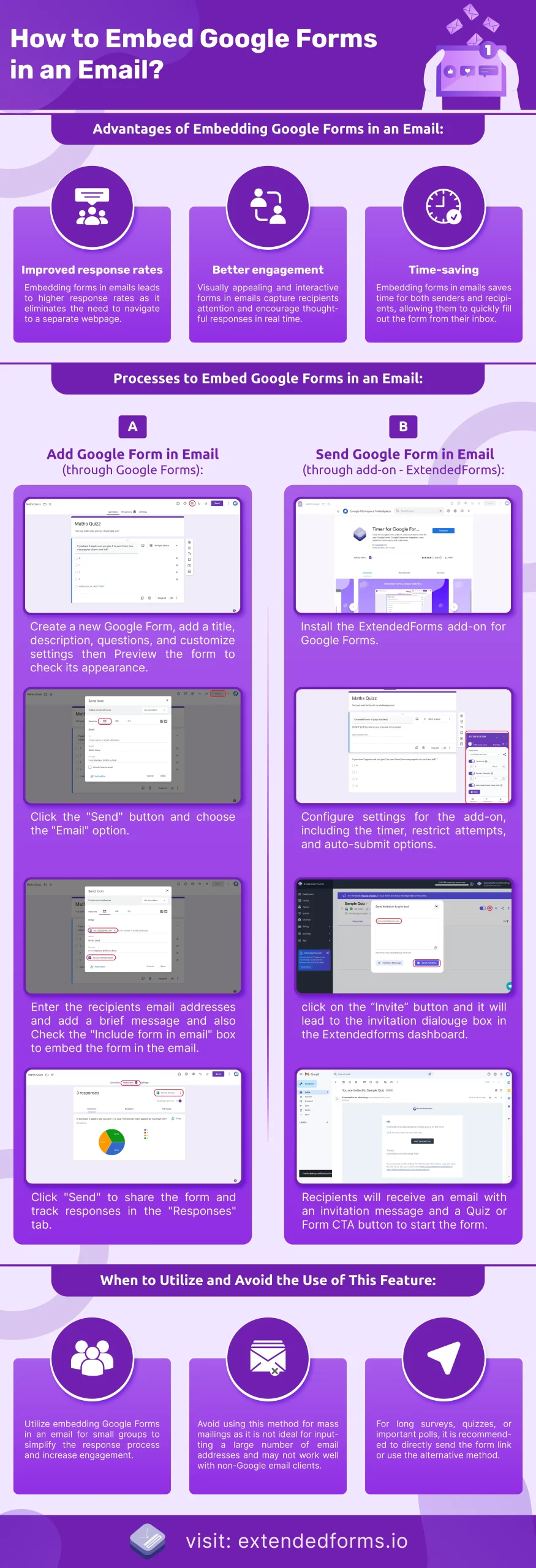 How To Embed Google Forms In An Email 2 Ways Extended Forms