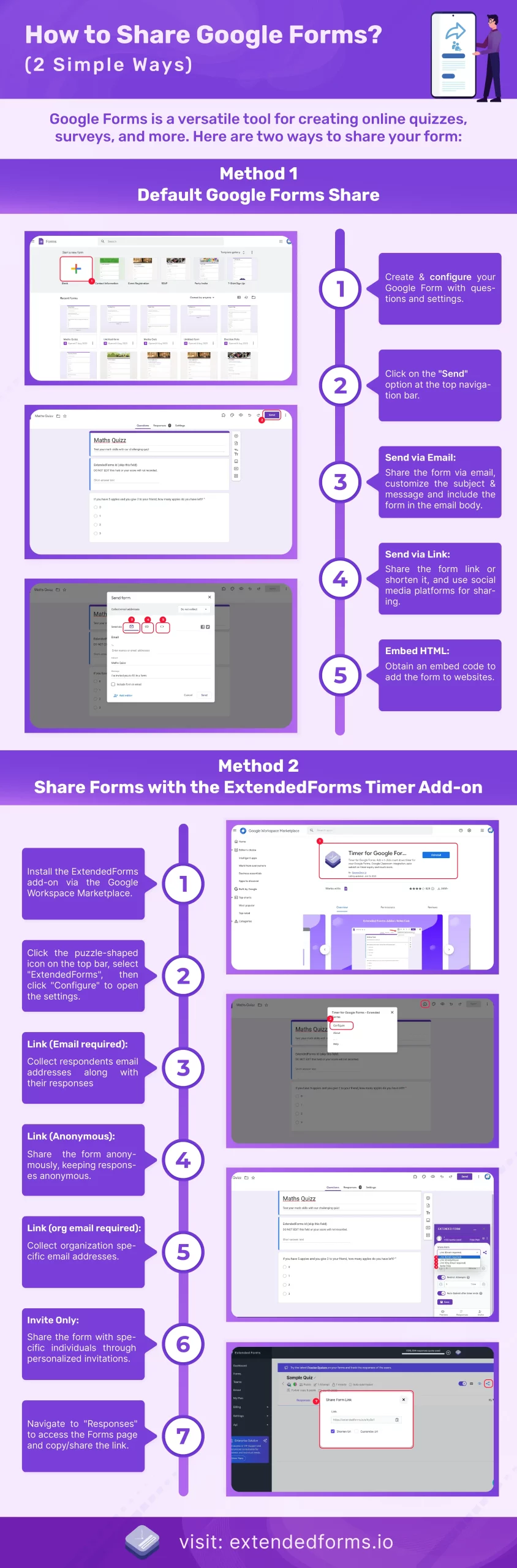 How To Share Google Forms 2 Simple Ways Extended Forms